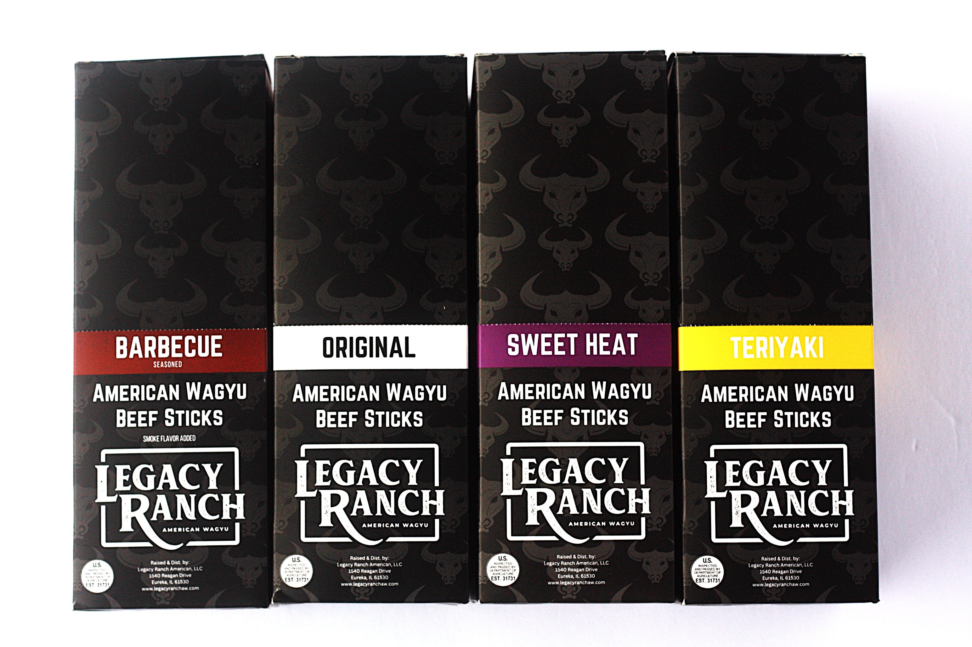 Snack Stick Case of 4 – Legacy Ranch American Wagyu
